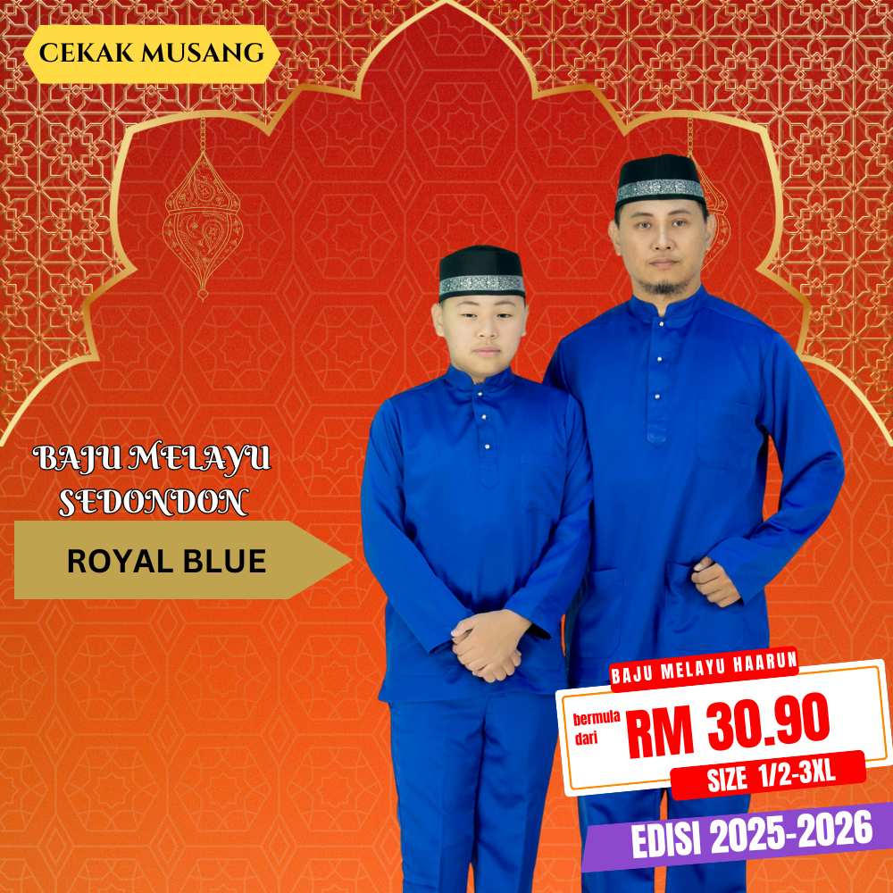 CY 7416 BAJU MELAYU SEDONDON RAYA/ Baju Melayu Sedondon / Baju Melayu ...
