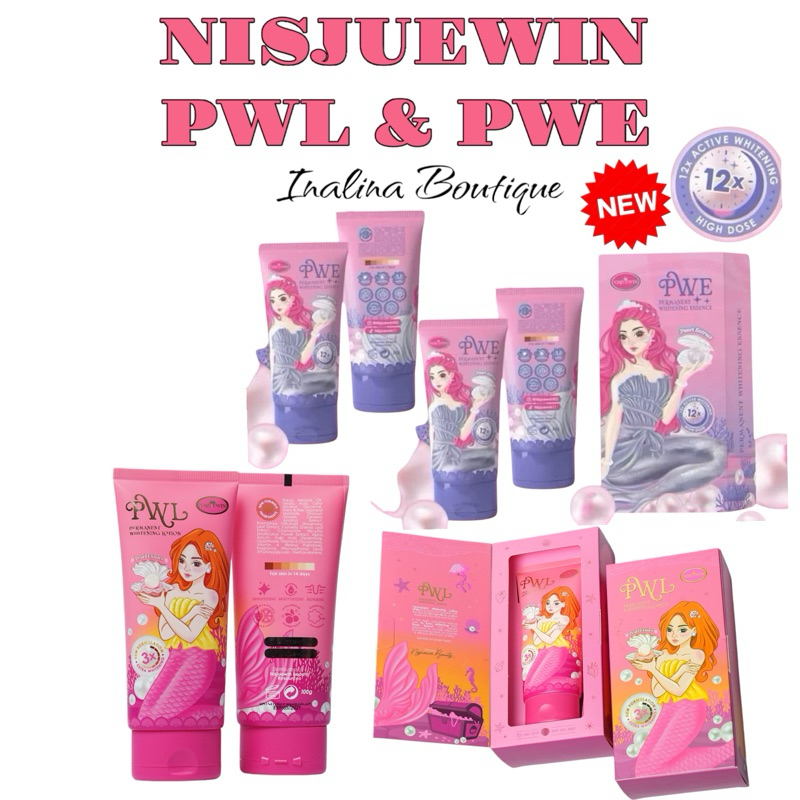 PROMOSI PWL WHITENING LOTION ORIGINAL HQ 50g & 100g READY STOCK PROMO ...