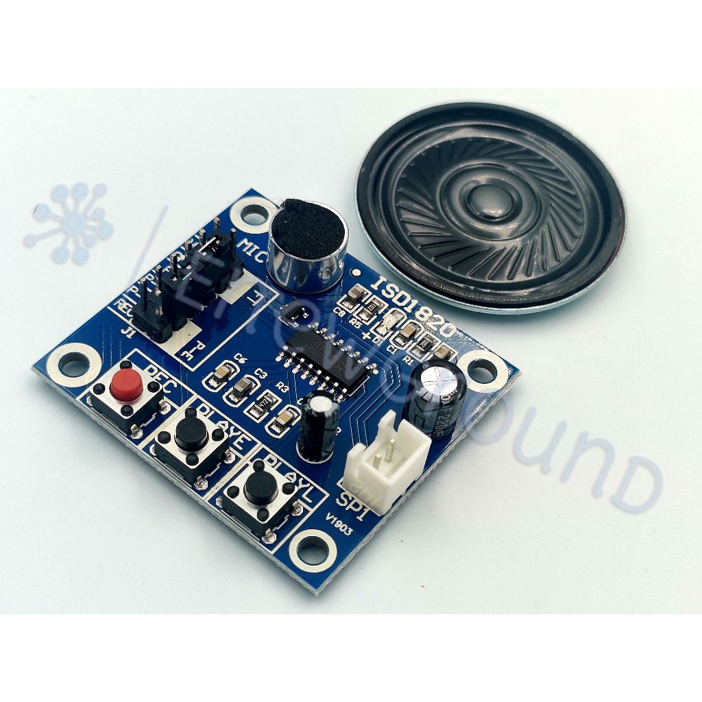 Voice recorder module (ISD1820) / Modul Perakam Suara (ISD1820 ...