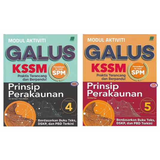 Modul Aktiviti Galus Prinsip Perakaunan Tingkatan 4 - 5 | Shopee Malaysia