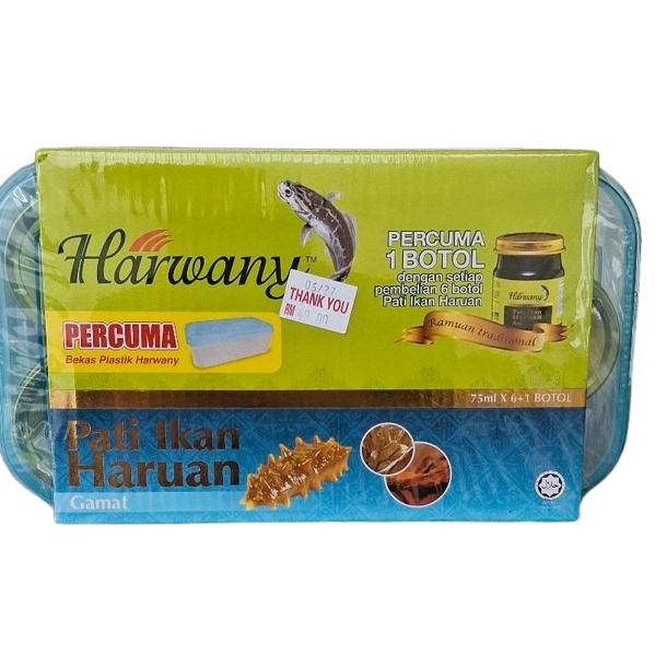 Harwany™ Pati Ikan Haruan Gamat (75ml x 7 Bottles) | Shopee Malaysia