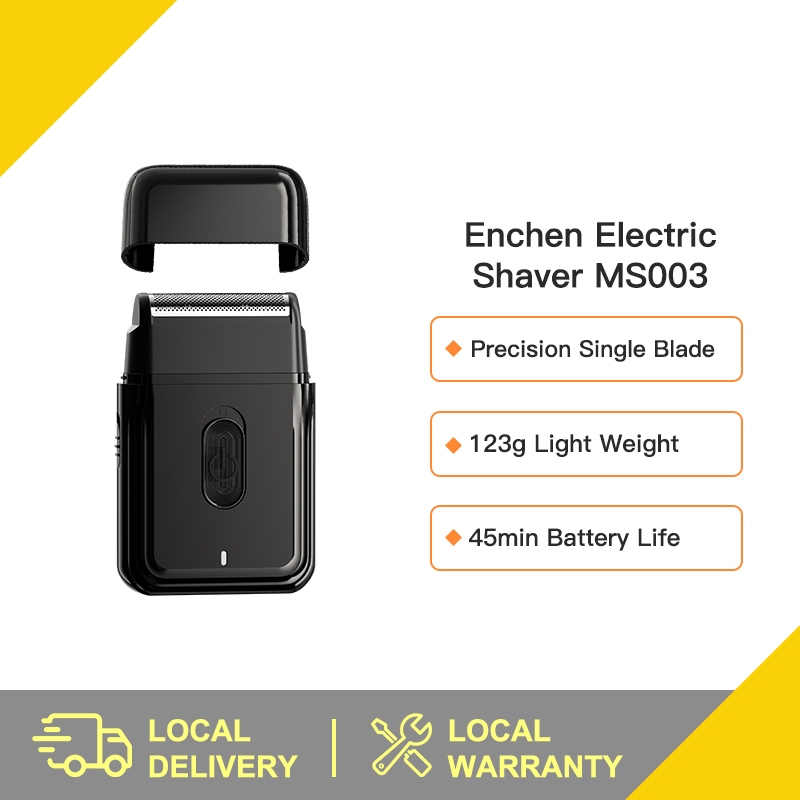 Enchen MS003 Mini Electric Shaver Portable Foil Shaver With Pop-up ...