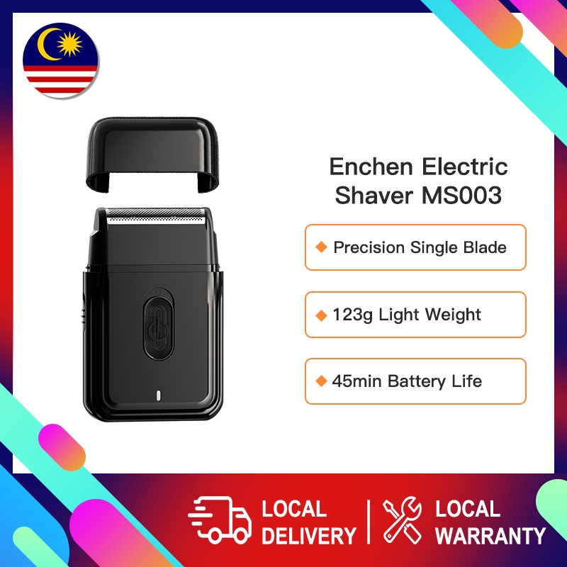 Enchen MS003 MS006 Mini Electric Shaver Portable Foil Shaver With Pop ...