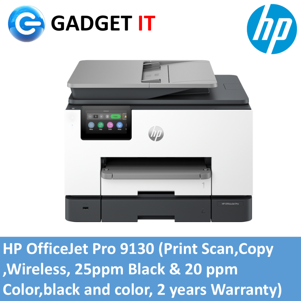 HP OFFICEJET PRO 9130 ALL-IN-ONE PRINTER (PRINT,SCAN,COPY,WIRELESS ...