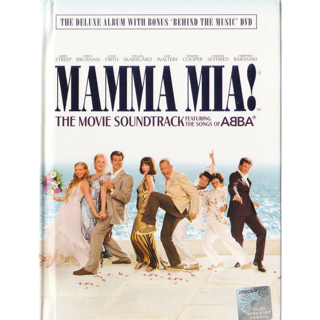 CD MAMMA MIA : THE MOVIE SOUNDTRACK FEATURING ABBA ( CD+DVD ORIGINAL ...