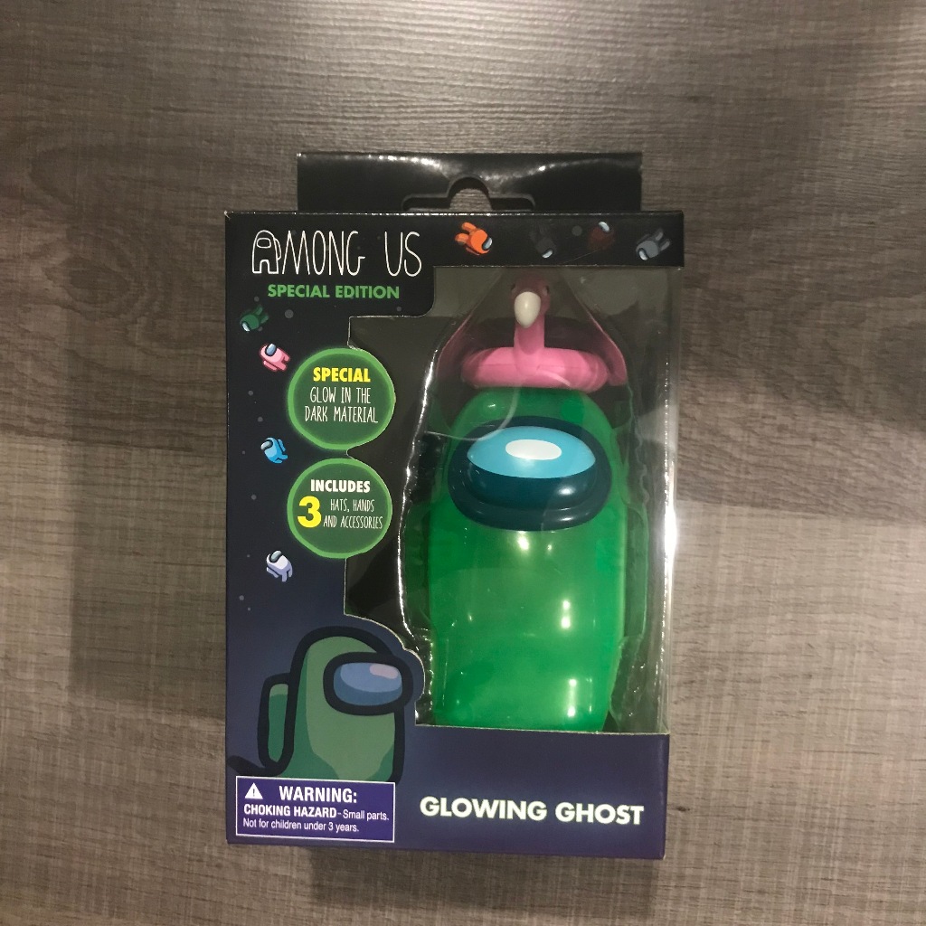 Toikido Among Us Special Edition GITD Glowing Ghost Figure | Shopee ...