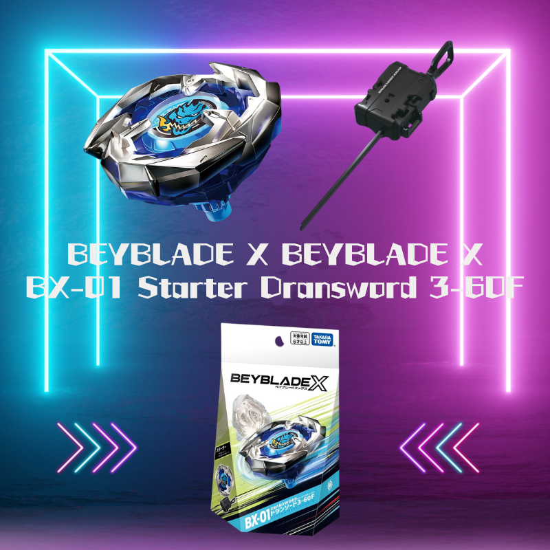 Takara Tomy (TAKARA TOMY) BEYBLADE X Beyblade X BX-01 Starter Dranser 3-60F | Shopee Malaysia