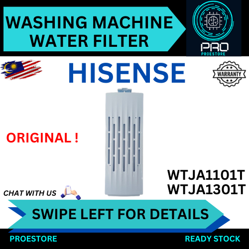 (ORIGINAL) HISENSE Washing Machine Filter WTJA1101T / WTJA1301T ...