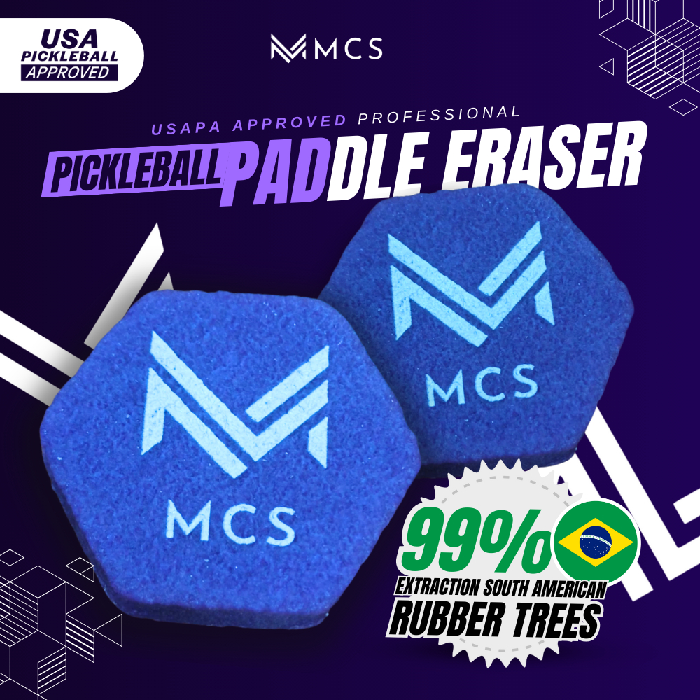 【MCS PICKLEBALL】Alat Cuci Raket Pickleball / Pemadam | Paddle Eraser ...