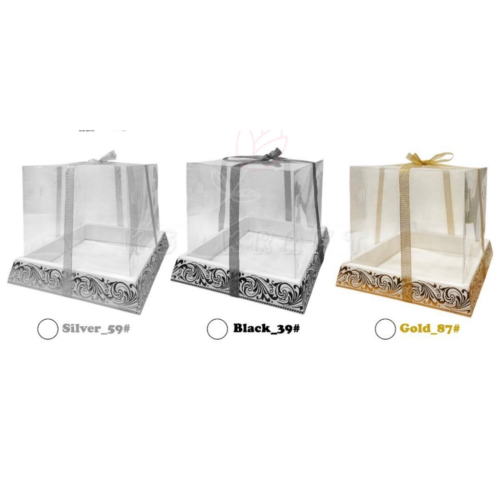 Transparent Box/Exlusive Box/Gift Box/Kotak Hantaran/KOTAK PVC JERNIH ...