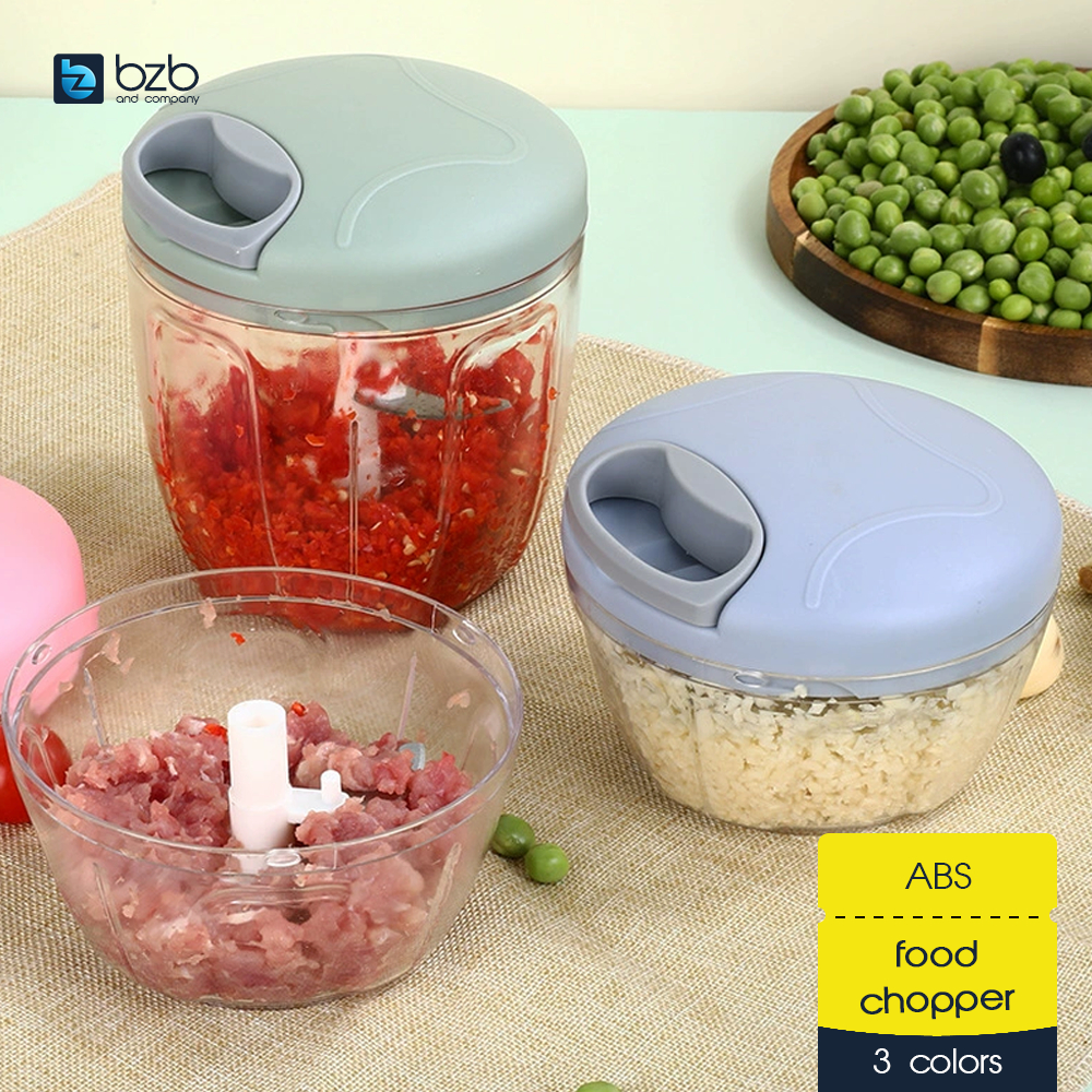 Manual Food Chopper Hand Pull Meat Grinder Vegetable Garlic Blender ...