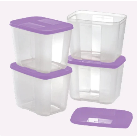 FreezerMate Small III | 4pcs | 1.0L *TUPPERWARE BRANDS FREEZE CONTAINER ...