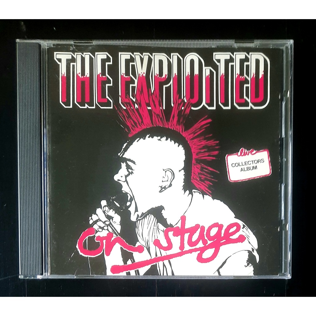 The Exploited – On Stage TFCK-88549 (Japanese Used CD. 1991 Pressing ...