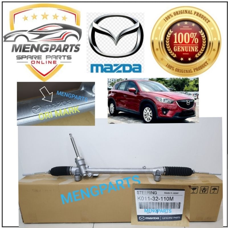 ORIGINAL MADE IN JAPAN MAZDA CX5 KE 2.0 & 2.5 2012Y-2016Y STEERING RACK ASSY K011-32-110M ...