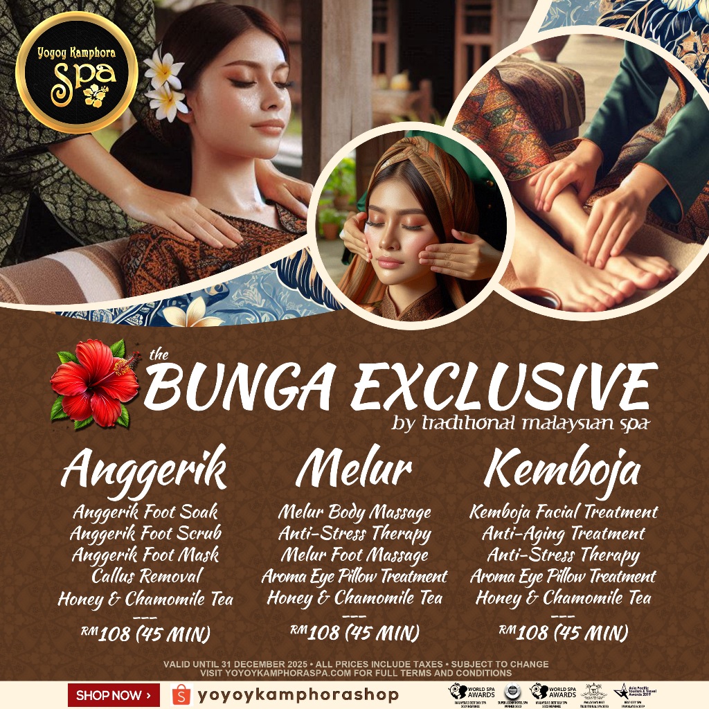 Yoyoy Kamphora Spa Bunga Exclusive Spa Package Voucher (Hotel Spas and ...