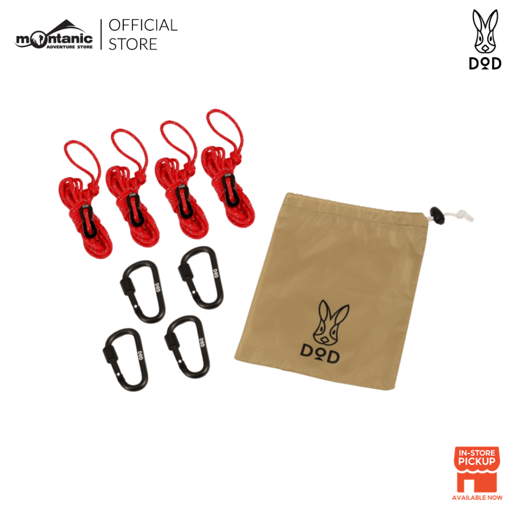 DoD Main Rope Set- Come with Storage Bag/Hook the knotted end to the ...