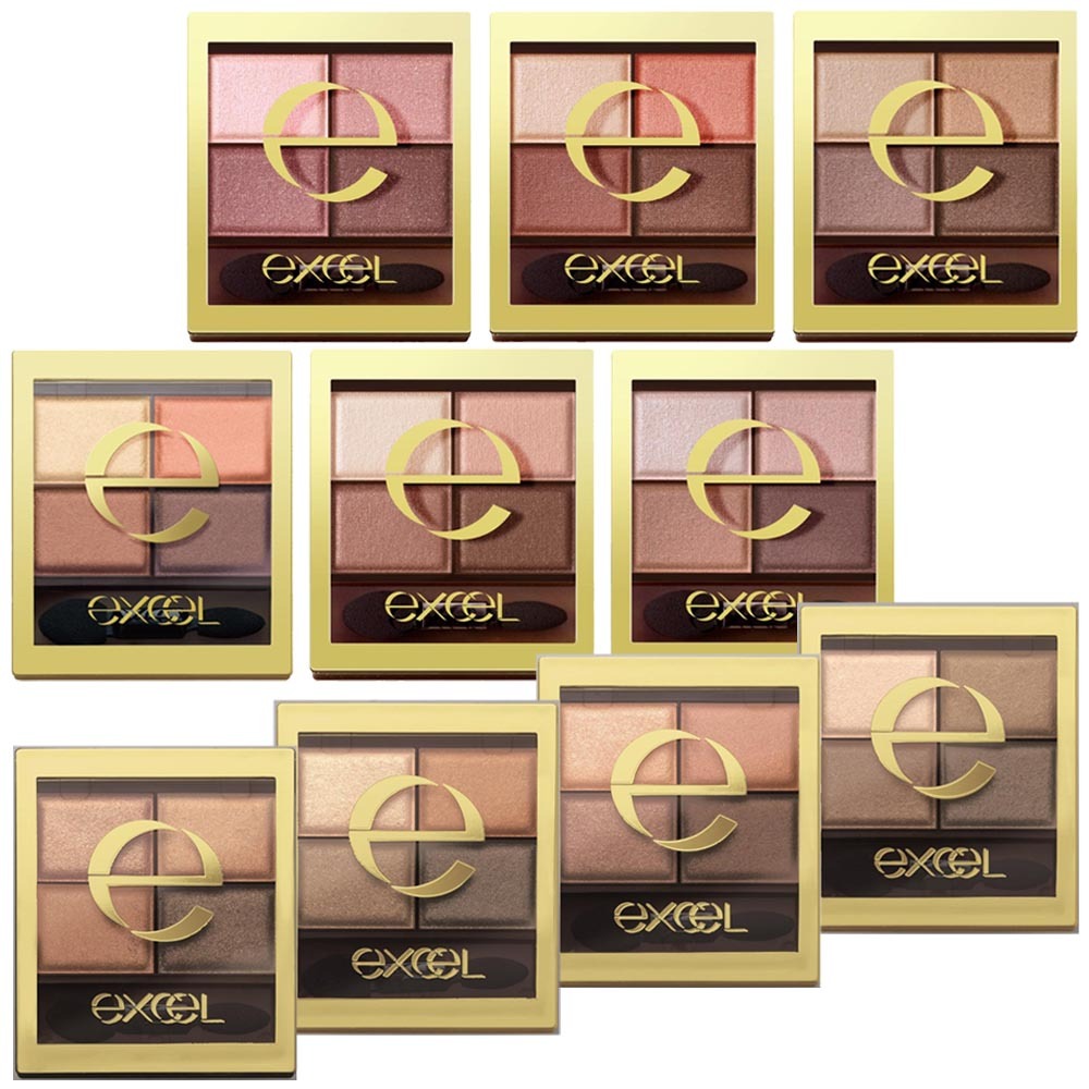 excel Skinny Rich Shadow Palette Eyeshadow Japan Cosmetic Makeup ...