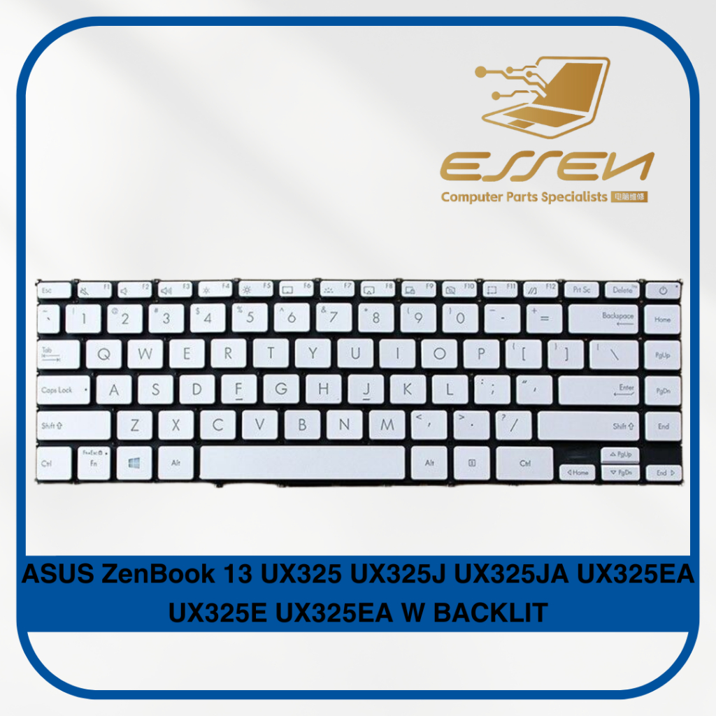 Replacement Keyboard for ASUS ZenBook 13 UX325 UX325J UX325JA UX325EA ...