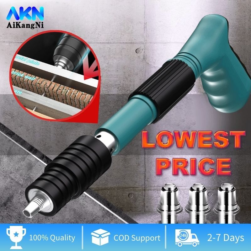 Manual Steel Nails Gun Concrete Rivet Tool Steel Rivet Gun Tufting Wall ...