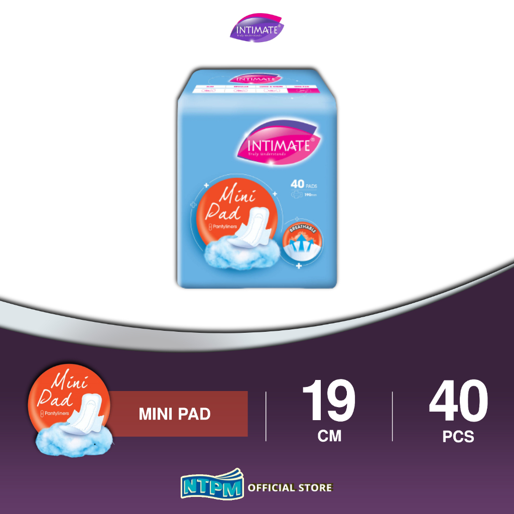 (P80) Intimate Mini Pad Wing 190mm (40's) | Shopee Malaysia