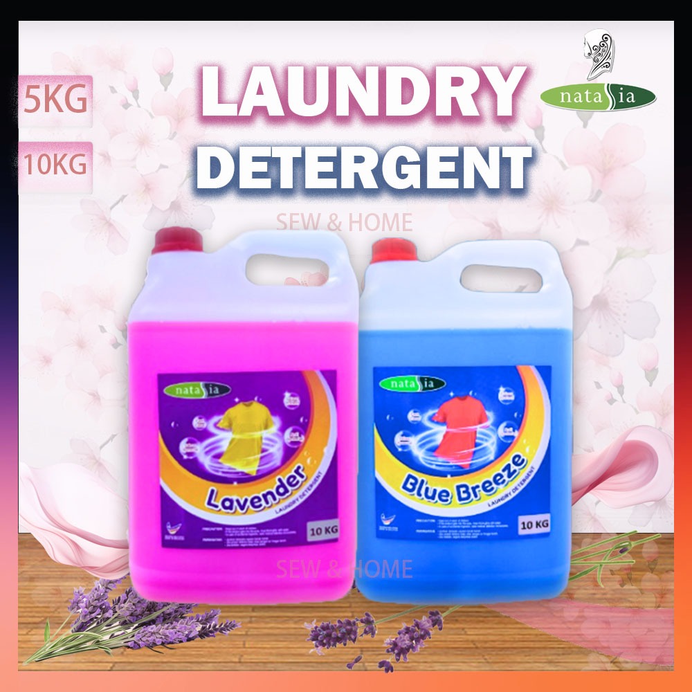 5L/10L Natasia Liquid Laundry Detergent/Sabun Dobi/Sabun Basuh Baju ...