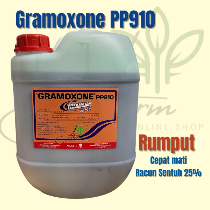 20L Racun Sentuh 25%|Racun Lalang&Rumput | Shopee Malaysia