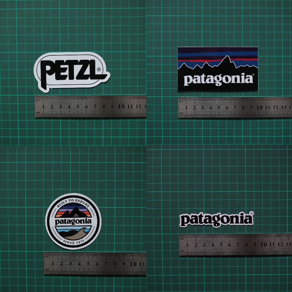 Sticker ( Petzl, Patagonia ) | Shopee Malaysia