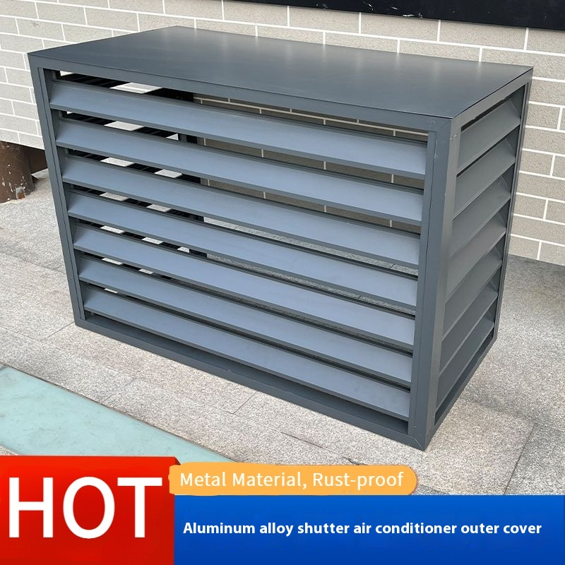 Aluminum Alloy Outdoor Unit Cover Air Conditioner Protection Cover ...