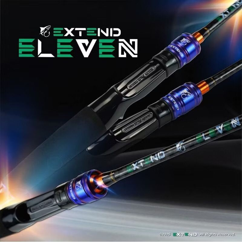 EXTEND SHARK 11 SERIES SPINNING / CASTING ROD ( FREE CAP ) | Shopee ...