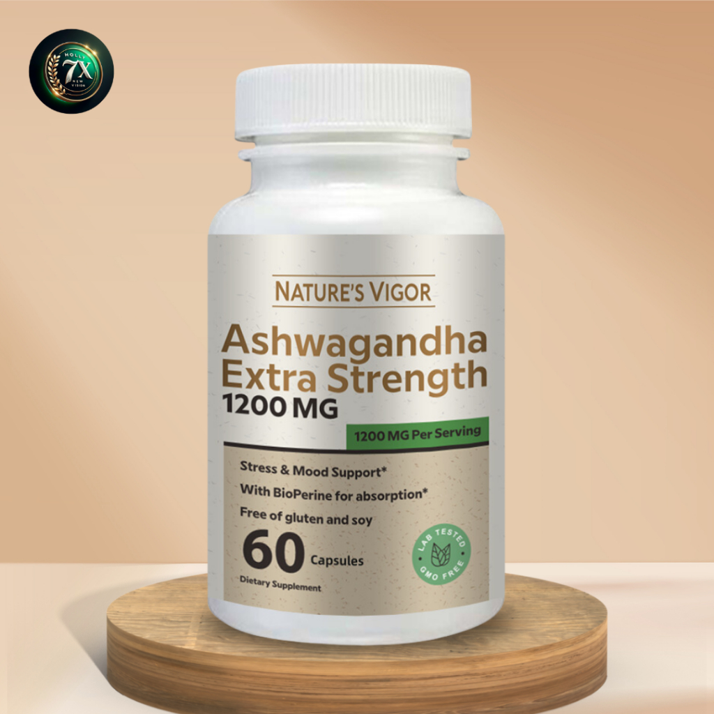 NATURE'S VIGOR Ashwagandha Capsules | Shopee Malaysia