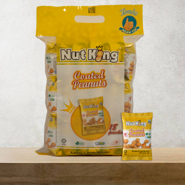 Nut King Coated Peanut (12g x 18 Packs) | Shopee Malaysia