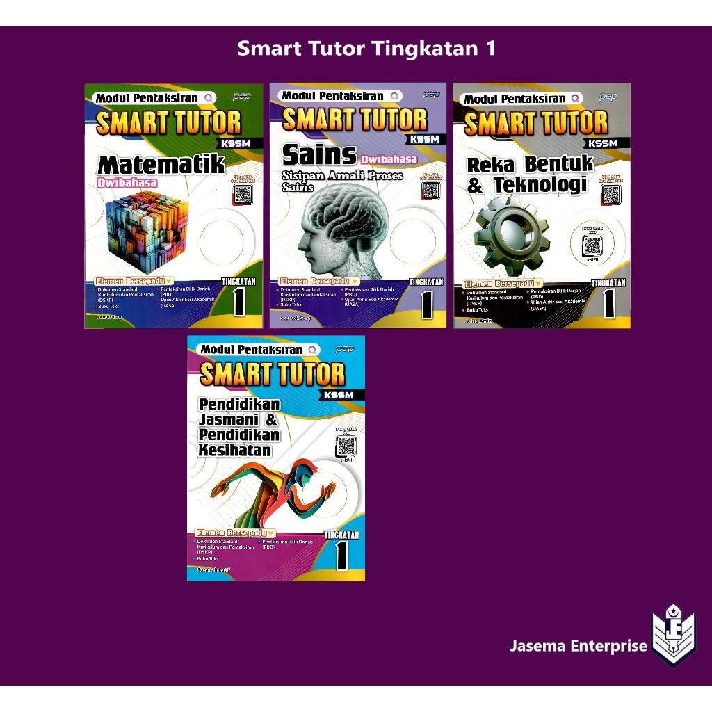 Modul Pentaksiran Smart Tutor Tingkatan 1 Matematik | Sains | Pendidikan Islam | RBT | PJK ...