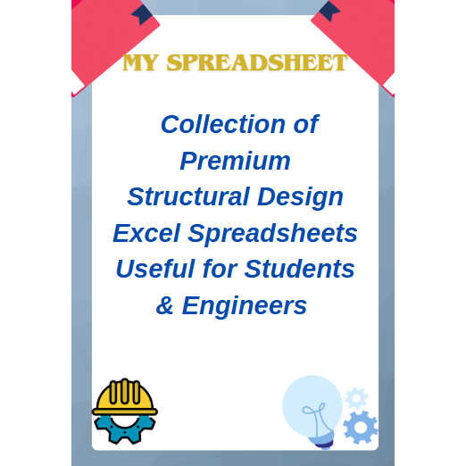Collection of Premium Structural Design Excel Spreadsheets Useful for ...