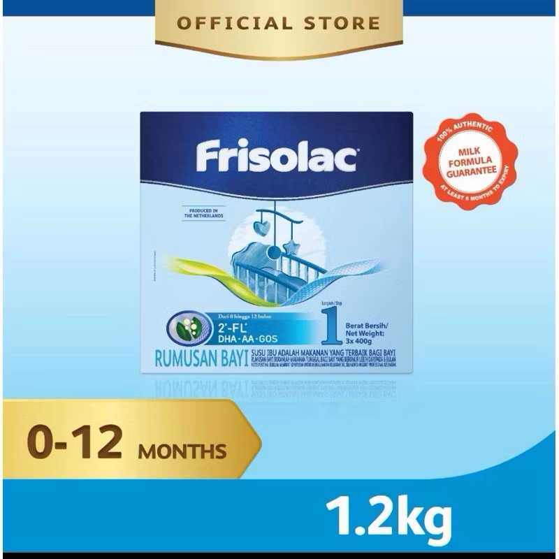Frisolac Step 1 (400g x 3) Exp: 06/2026 (Newest Stock) | Shopee Malaysia