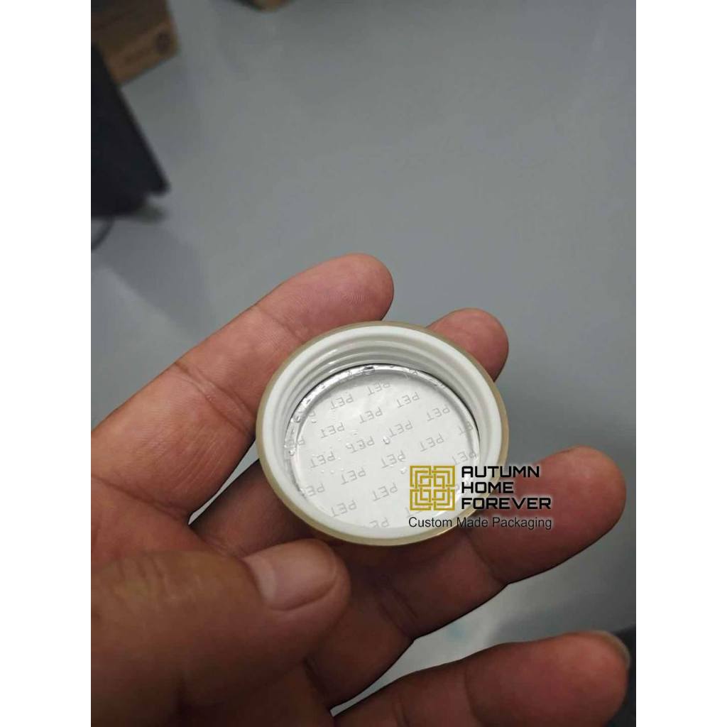 Double Layer Gold Caps for Supplement Bottle, Gold Caps for Capsule ...