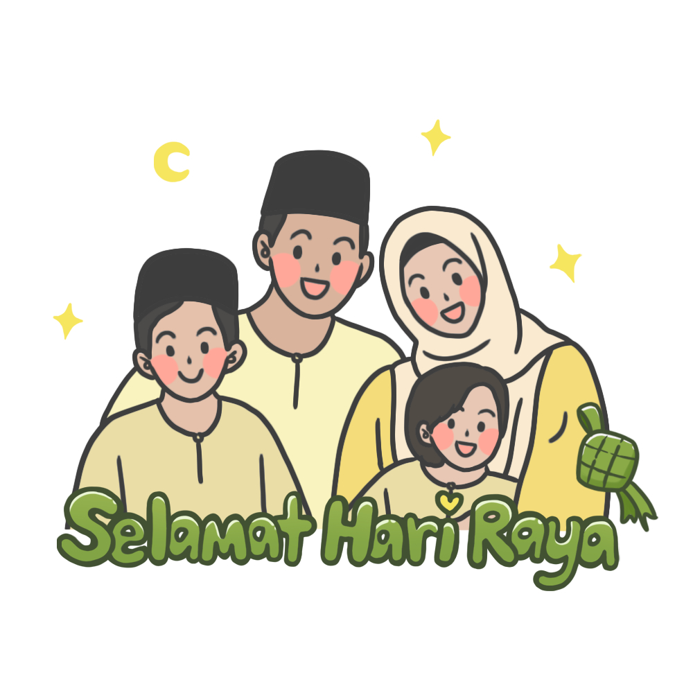 💜Murah&CEPAT! Tiny Face Illustration I /Custom/Cute/Cartoon/Comel/Art ...