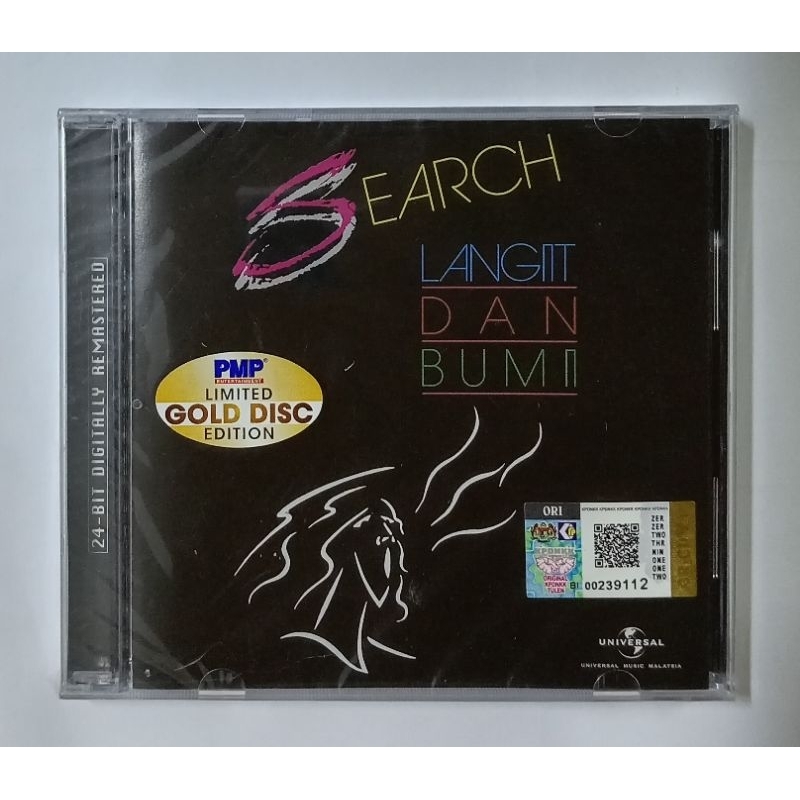 Search Langit Dan Bumi 24 Bit Remastered 24k Gold Disc Edition CD Baru New Malay Rock. | Shopee ...
