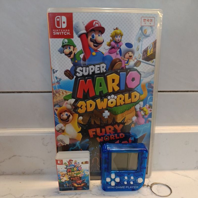 *NEW & Gift* Nintendo Switch Super Mario 3D World + Fury World (English ...