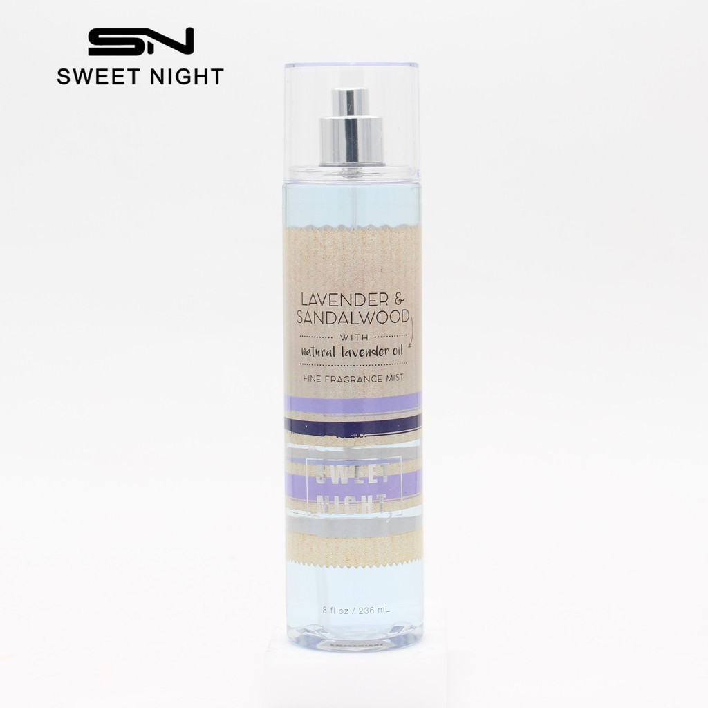 Sweet Night Signature Collection Lavender & Sandalwood Fine Fragrance ...