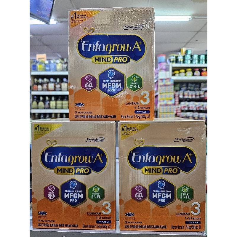 Enfagrow A+ Step 3 Vanilla 1.74kg Exp;;06 To 12-2026-2027 | Shopee Malaysia
