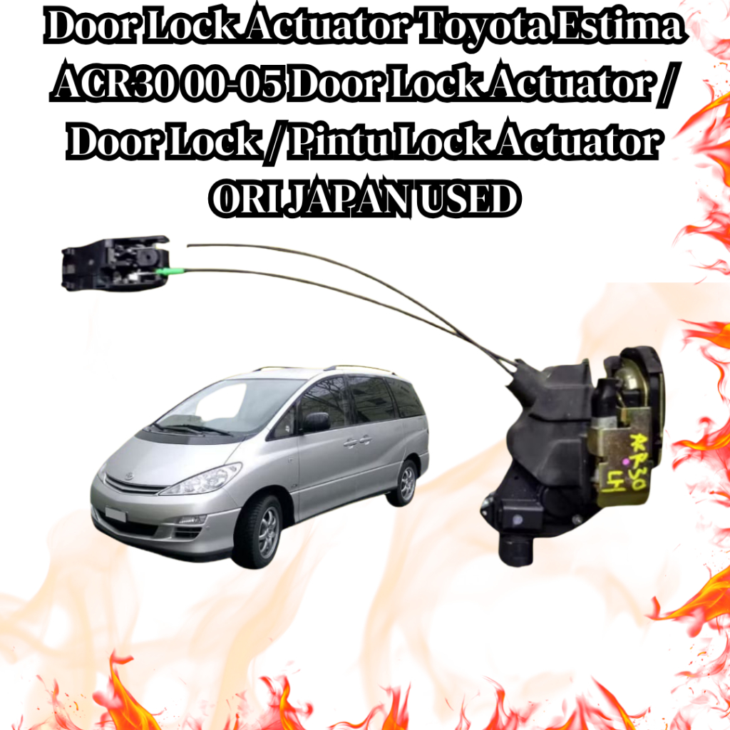 Door Lock Actuator Toyota Estima ACR30 00-05 Door Lock Actuator / Door ...