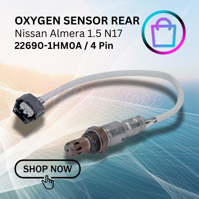 NISSAN ALMERA N17 1.5, SERENA C26 2.0 REAR O2 OXYGEN EXHAUST SENSOR ...