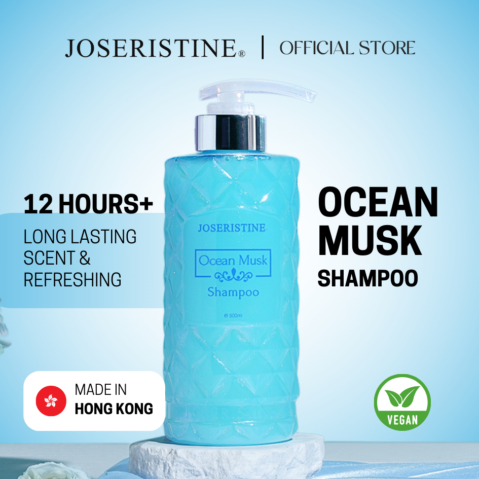 JOSERISTINE Ocean Musk Perfume Shampoo 500ml/ 100% Vegan | Shopee Malaysia