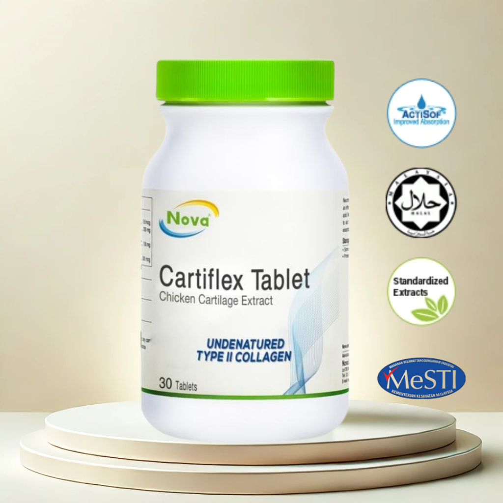 NOVA Cartiflex Tablet 30s – for Joint Pain Relief, Cartilage Protection ...
