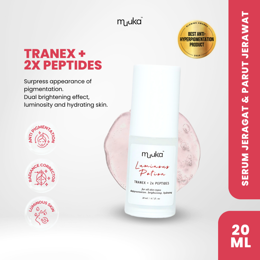 MUUKA Luminous Potion 20 ML | Serum Hyperpigmentation | Serum Darkspot ...