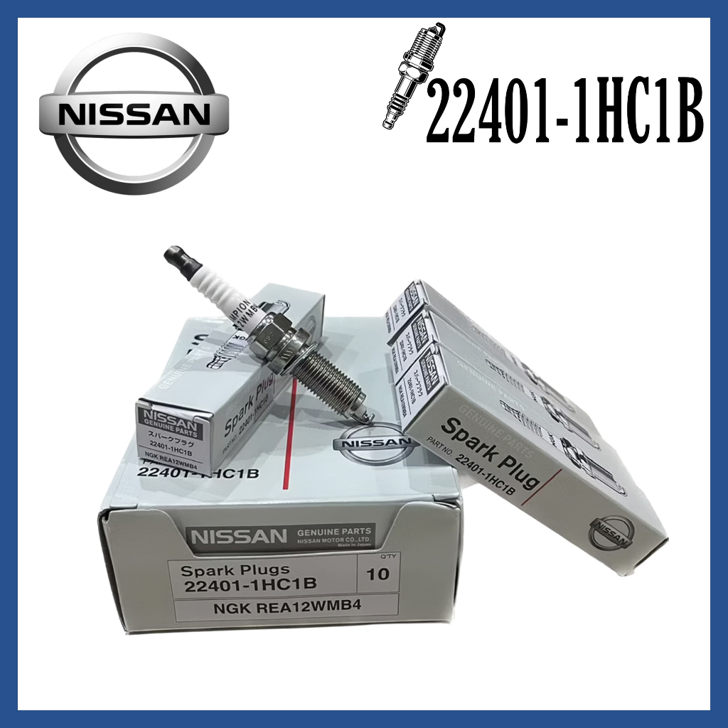 22401-1HC1B (REA12WMB4) Nissan Spark Plug for ALMERA N17 | Shopee Malaysia