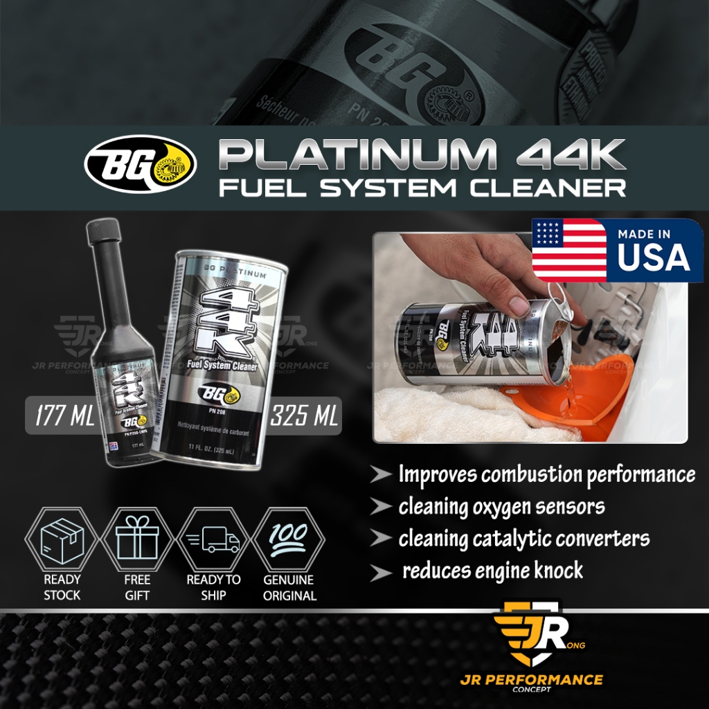 BG Platinum 44K Fuel System Cleaner Pencuci Pembersih Fuel Additive ...