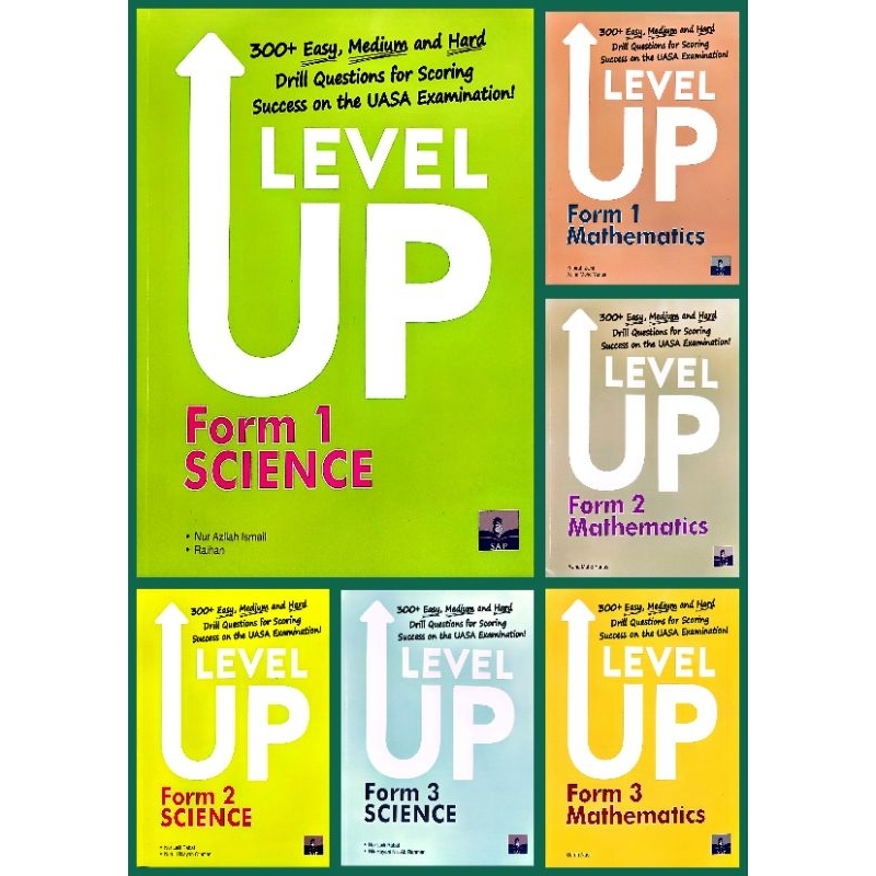 LEVEL UP MATHEMATICS/ SCIENCE FORM 1.2.3 (SAP) | Shopee Malaysia
