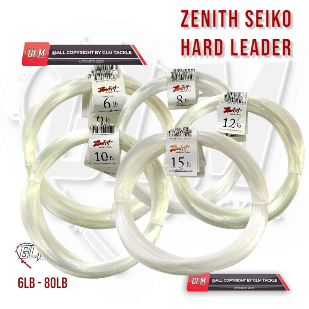 ZENITH SEIKO DF HARD LEADER JAPAN PERAMBUT 40yds FISHING LINE | Shopee ...