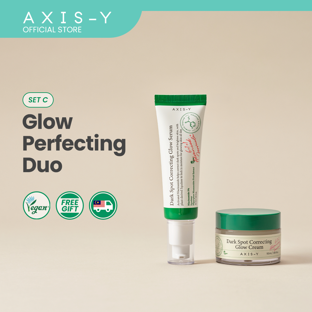 [AXIS-Y OFFICIAL] Glow Perfecting Duo - Set C (Glow Serum 50ml + Glow ...